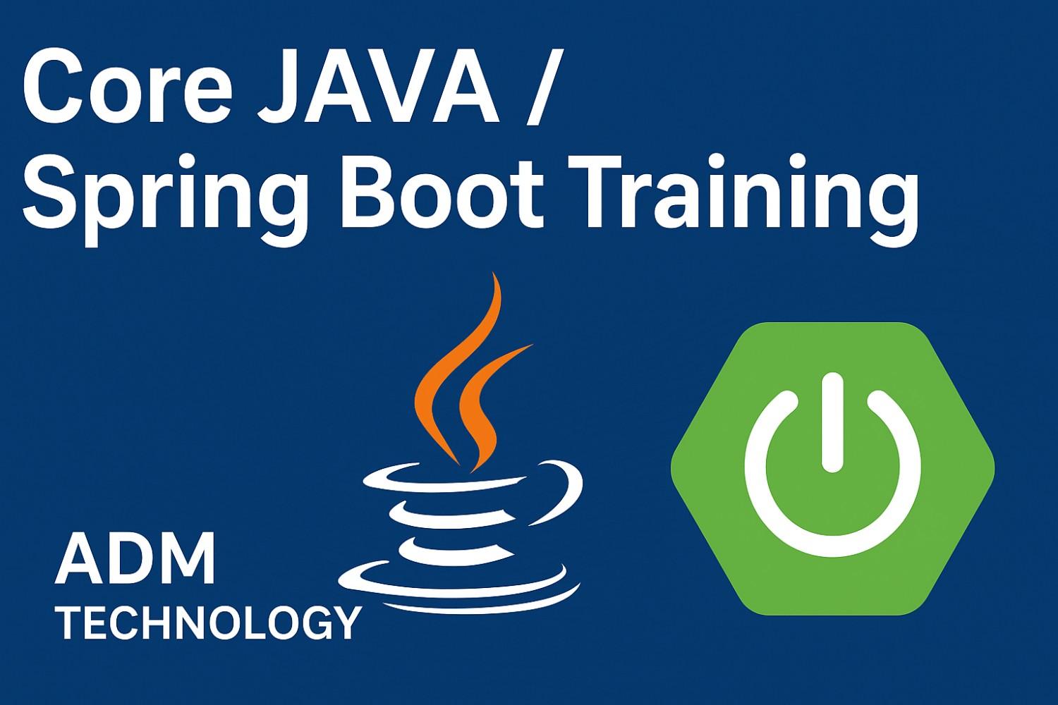 Core JAVA / Spring Boot Training | Master Java Development